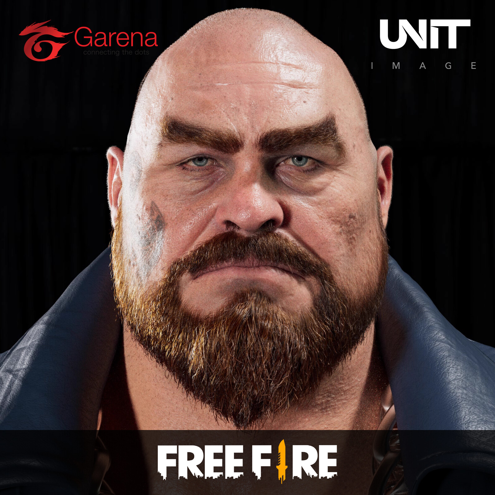 ArtStation - Bearded man | Double Trouble | Free Fire Tales