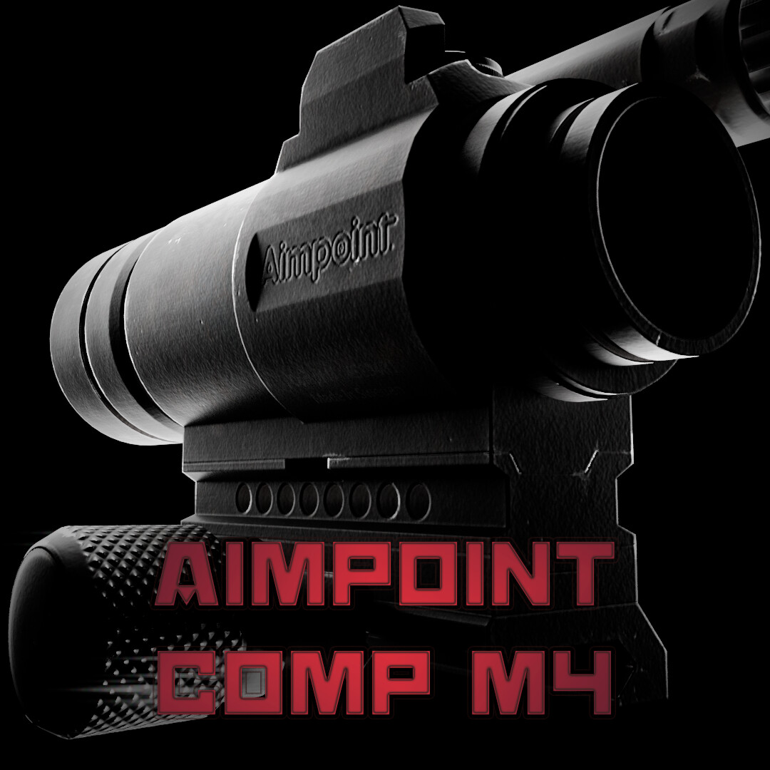ArtStation - AimPoint Comp M4