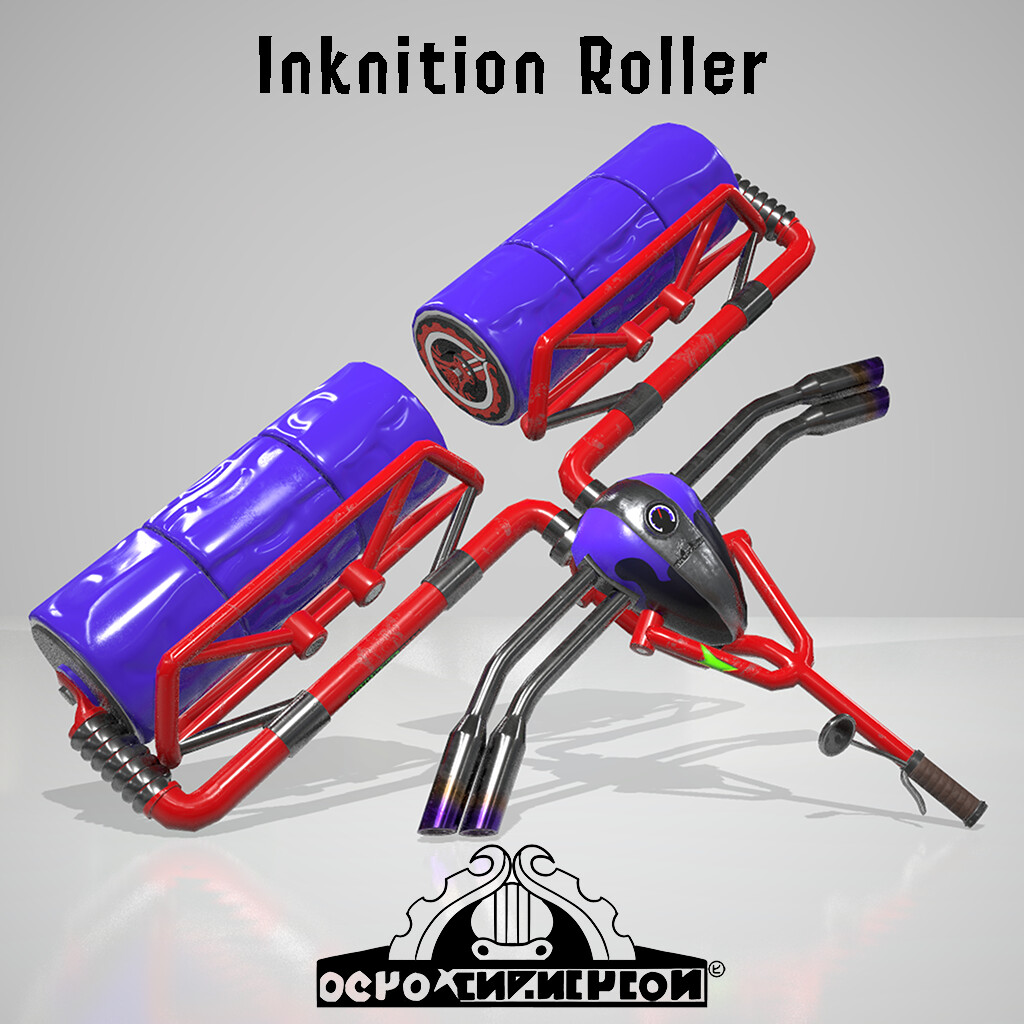 ArtStation - Splatoon 3 - Inknition Roller