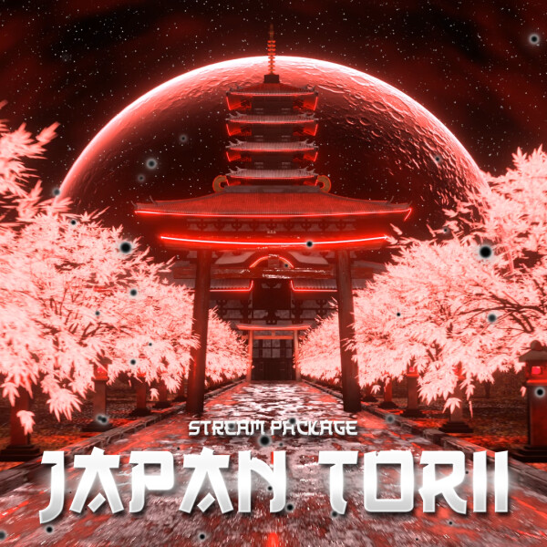 ArtStation - Japan Torii Gate Animated Twitch Overlay Package ...