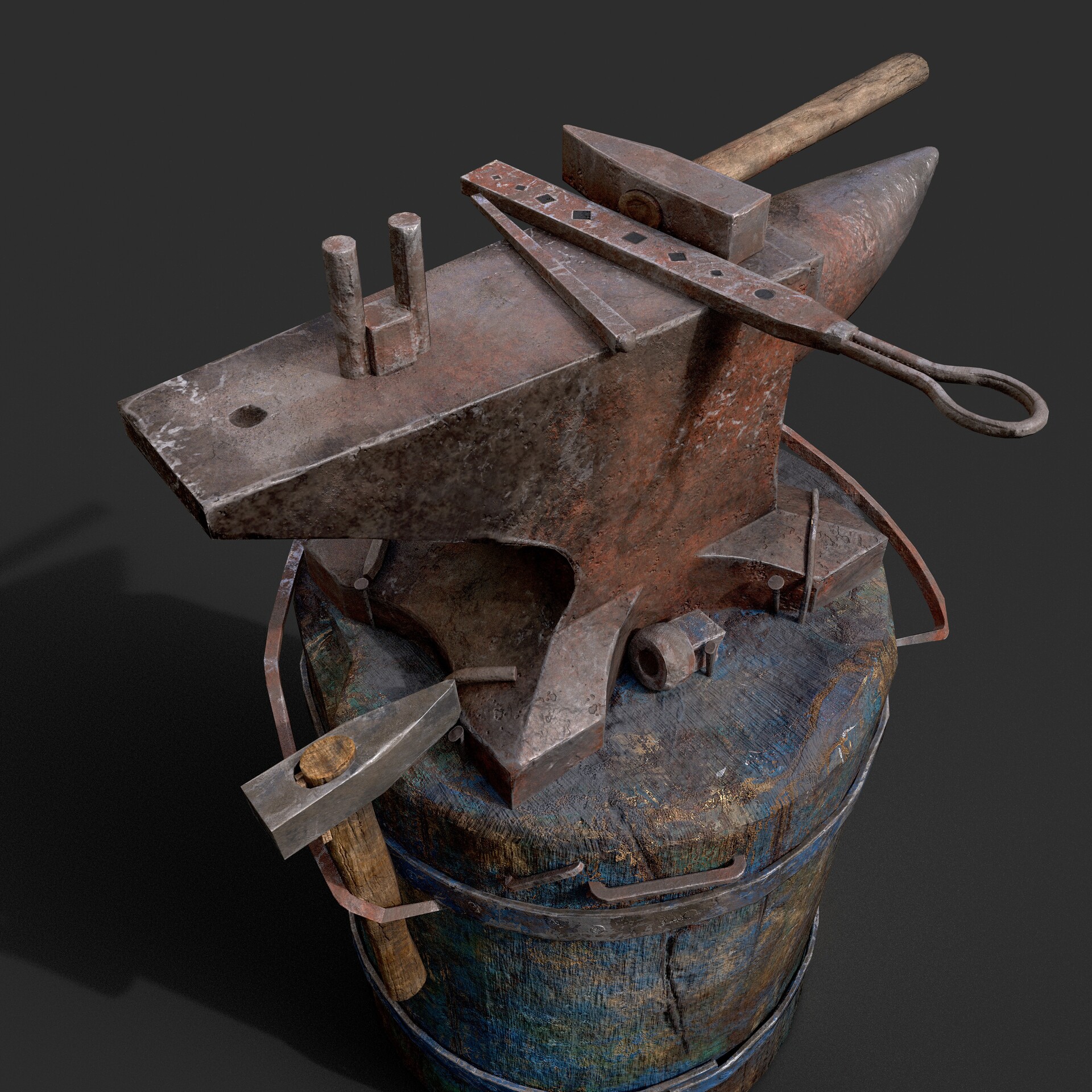 ArtStation - Blacksmith Tools