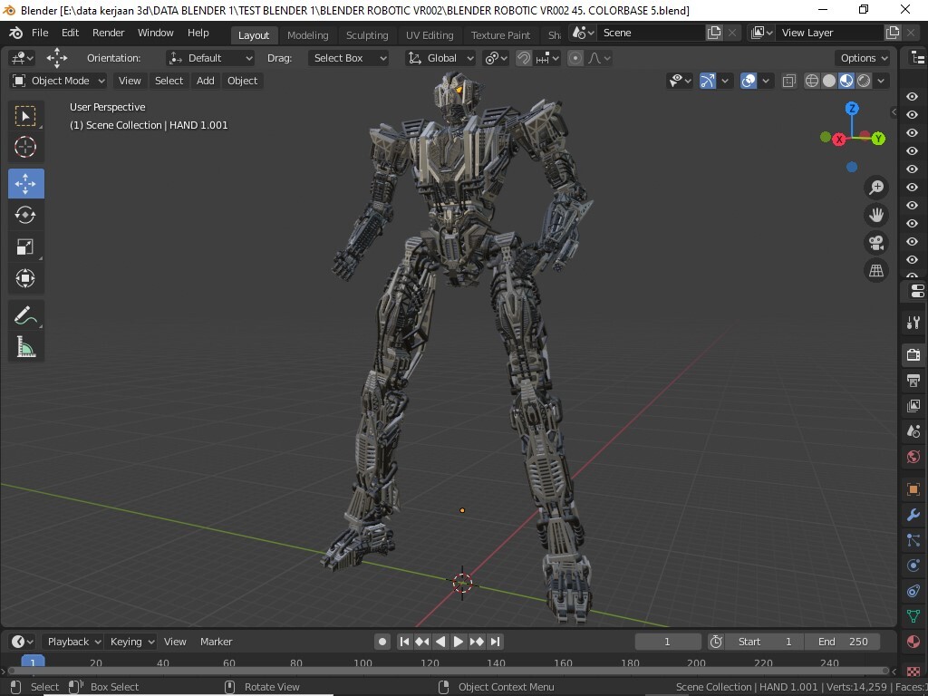 ArtStation - modeling robotic cube object