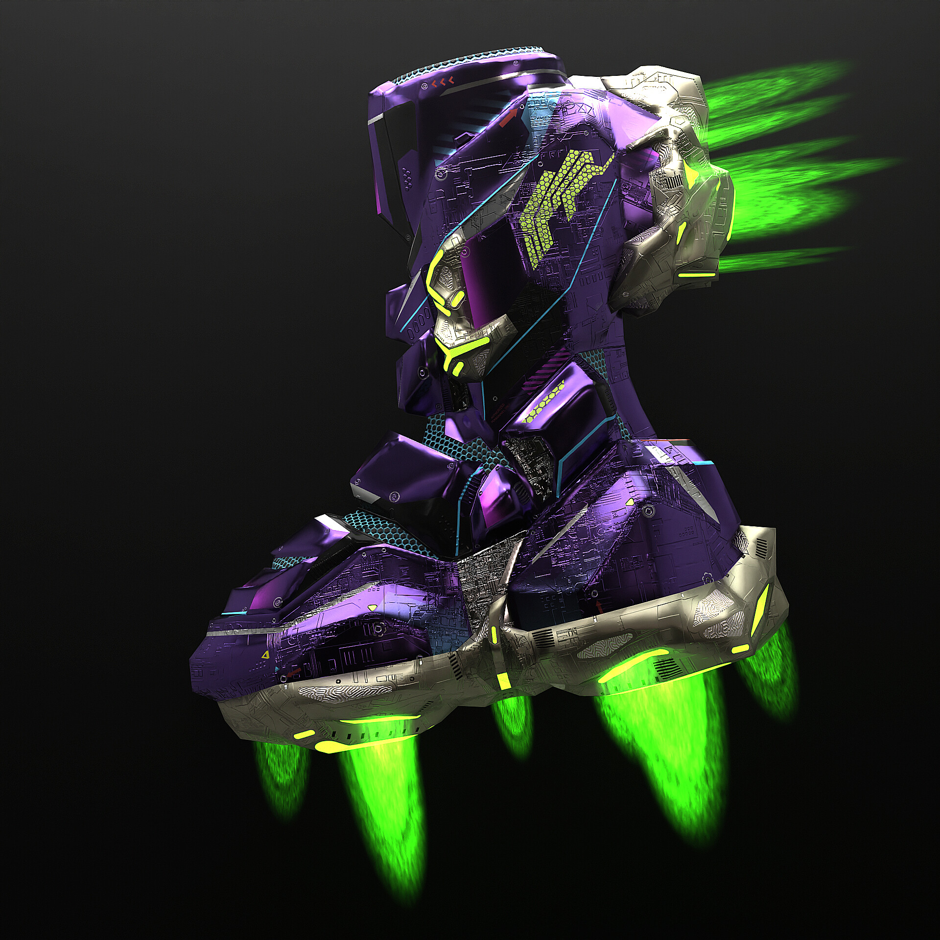 ArtStation - Flying boots #5