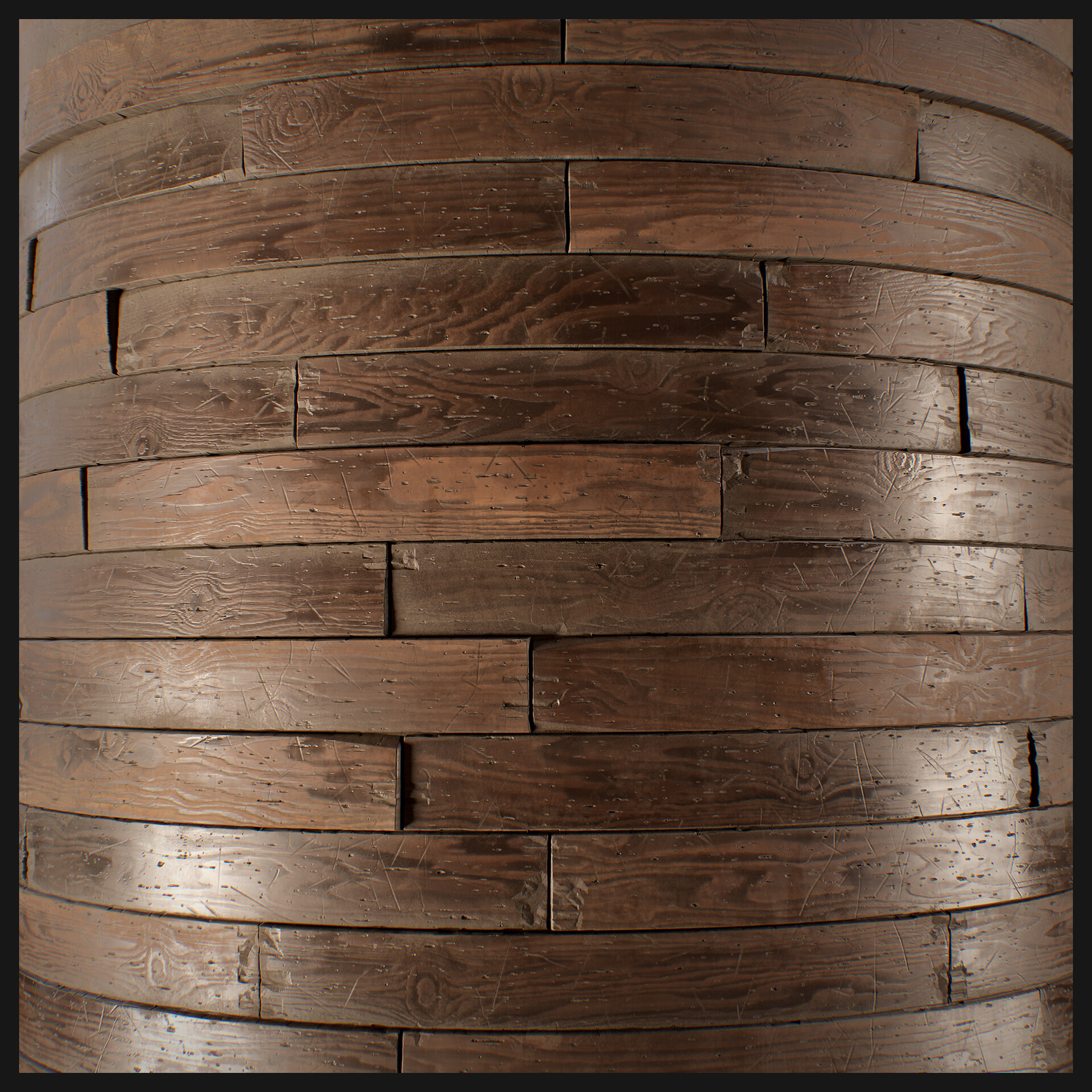 ArtStation - Wood Planks Material