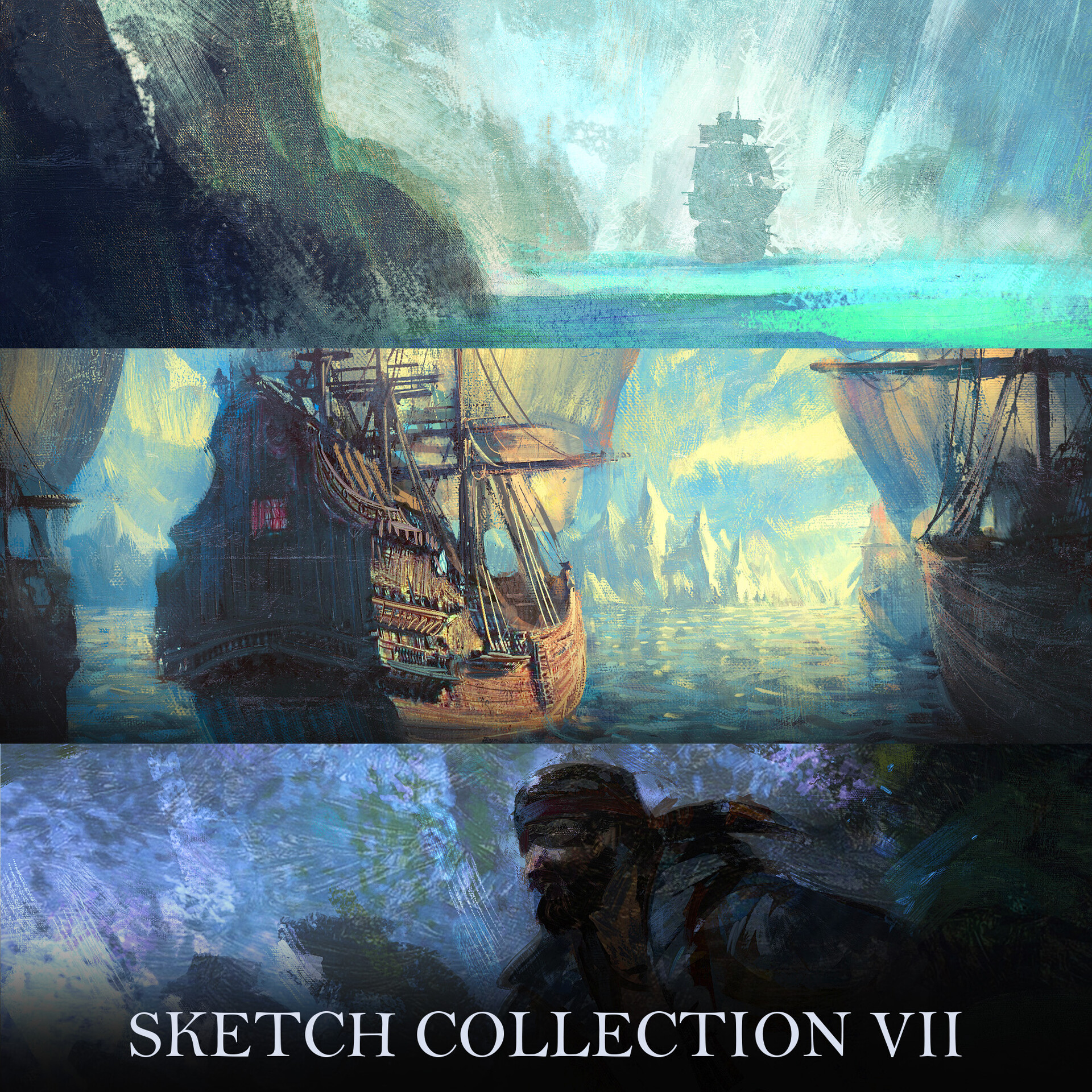 ArtStation - Mood painting sketches