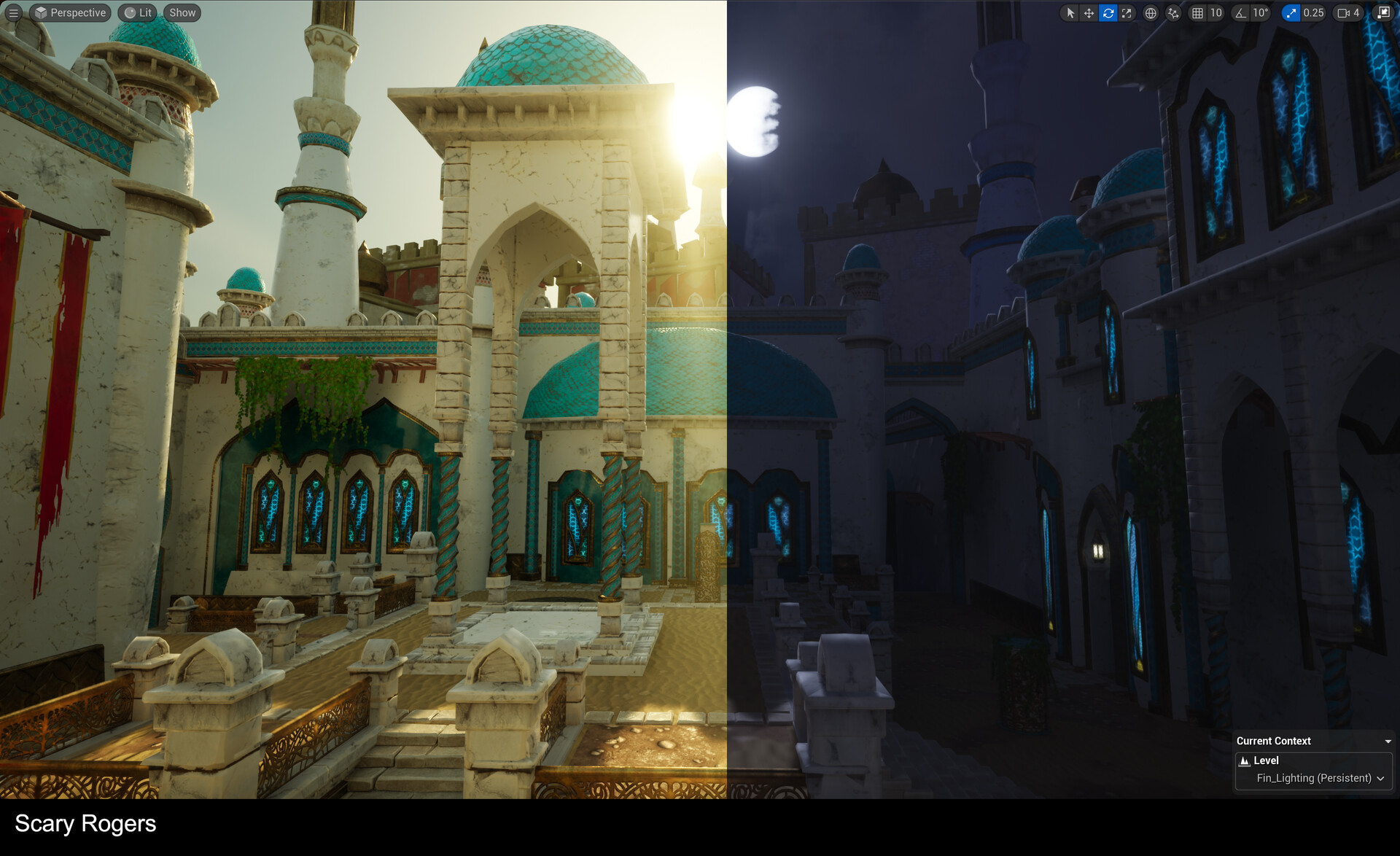 ArtStation - Scary Lighting - Morning and Night