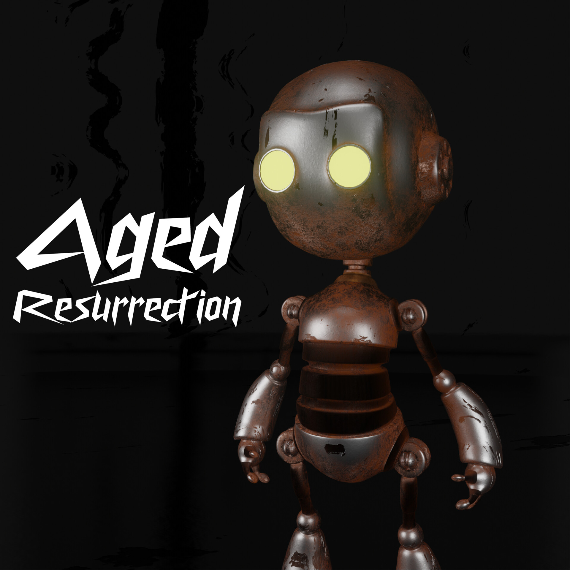 ArtStation - Aged Resurrection [A Recovered Robot]