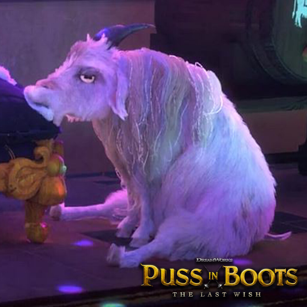 ArtStation - Puss in Boots: The Last Wish - Goat