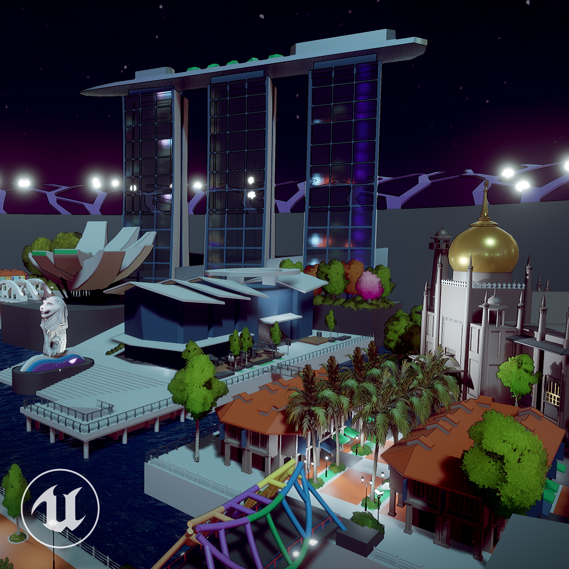 ArtStation - Stylized Environment - Unreal Engine 4