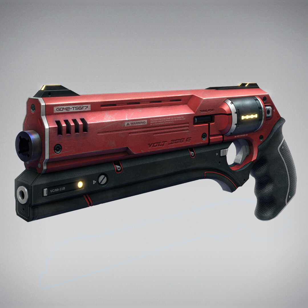 ArtStation - Energy pistol VOLT .380G