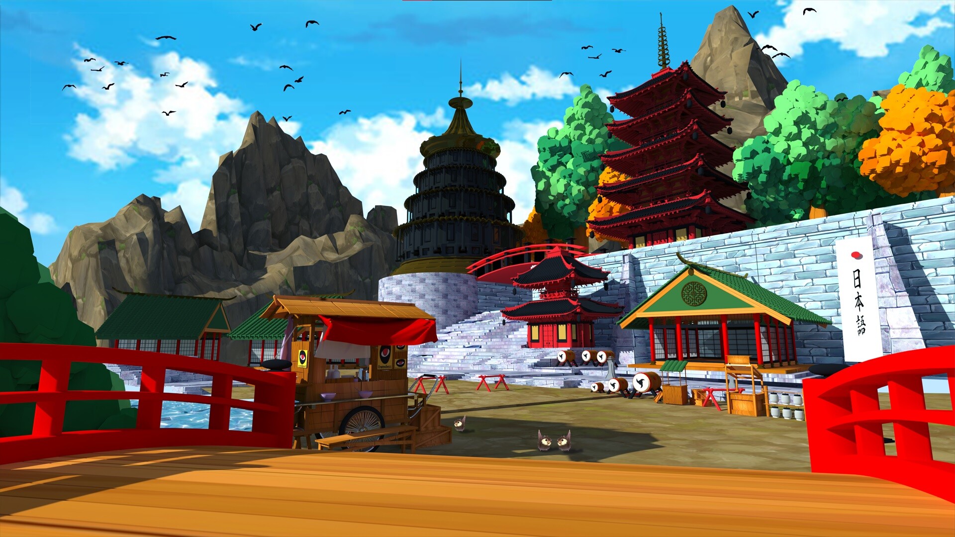 ArtStation - Konoha,Village hidden in leaf