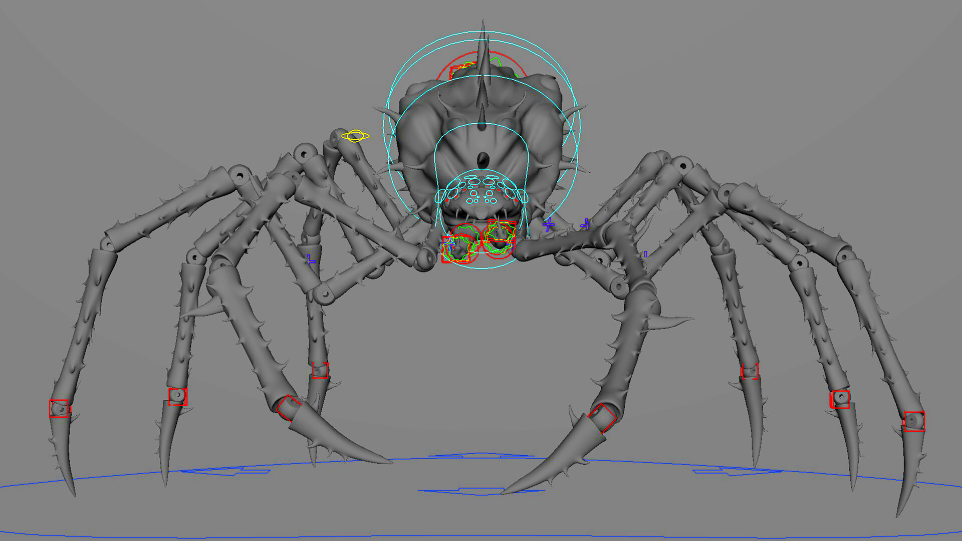 ArtStation - Giant Spider RIG - Unscripted (PC Game)
