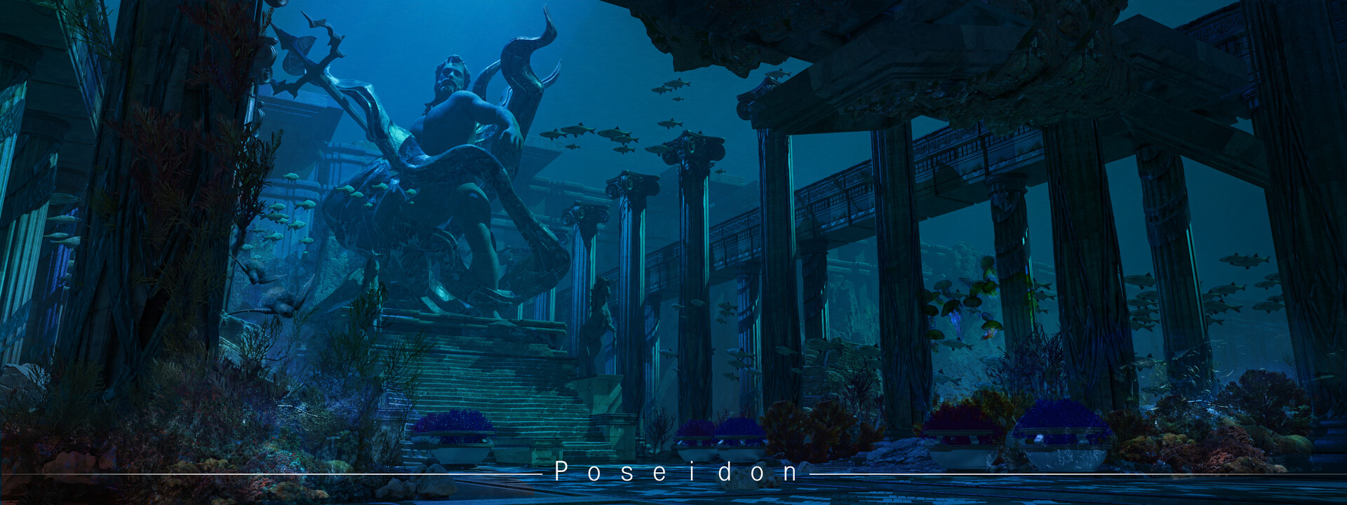 ArtStation - poseidon concept art