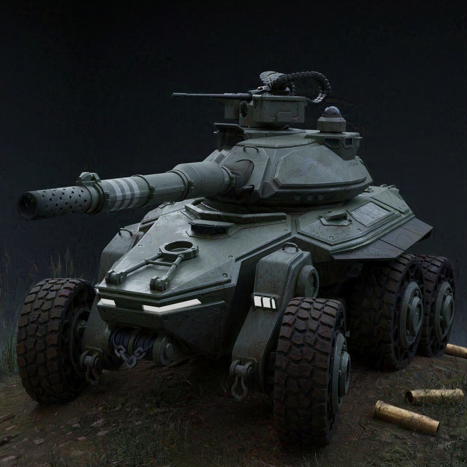 ArtStation - Tank Hunter Drone