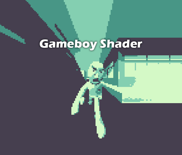 ArtStation - Game Boy shader