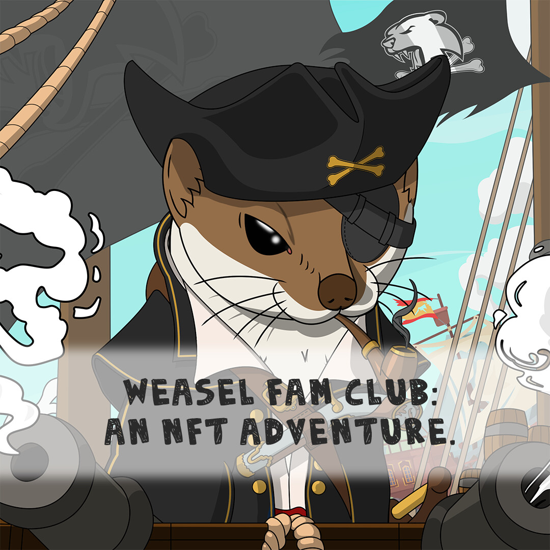 ArtStation - Weasel Fam Club: An NFT adventure.