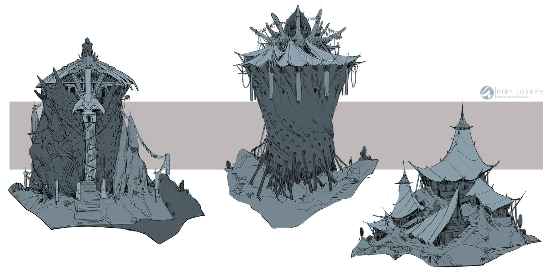 ArtStation - The Saka Dwellings