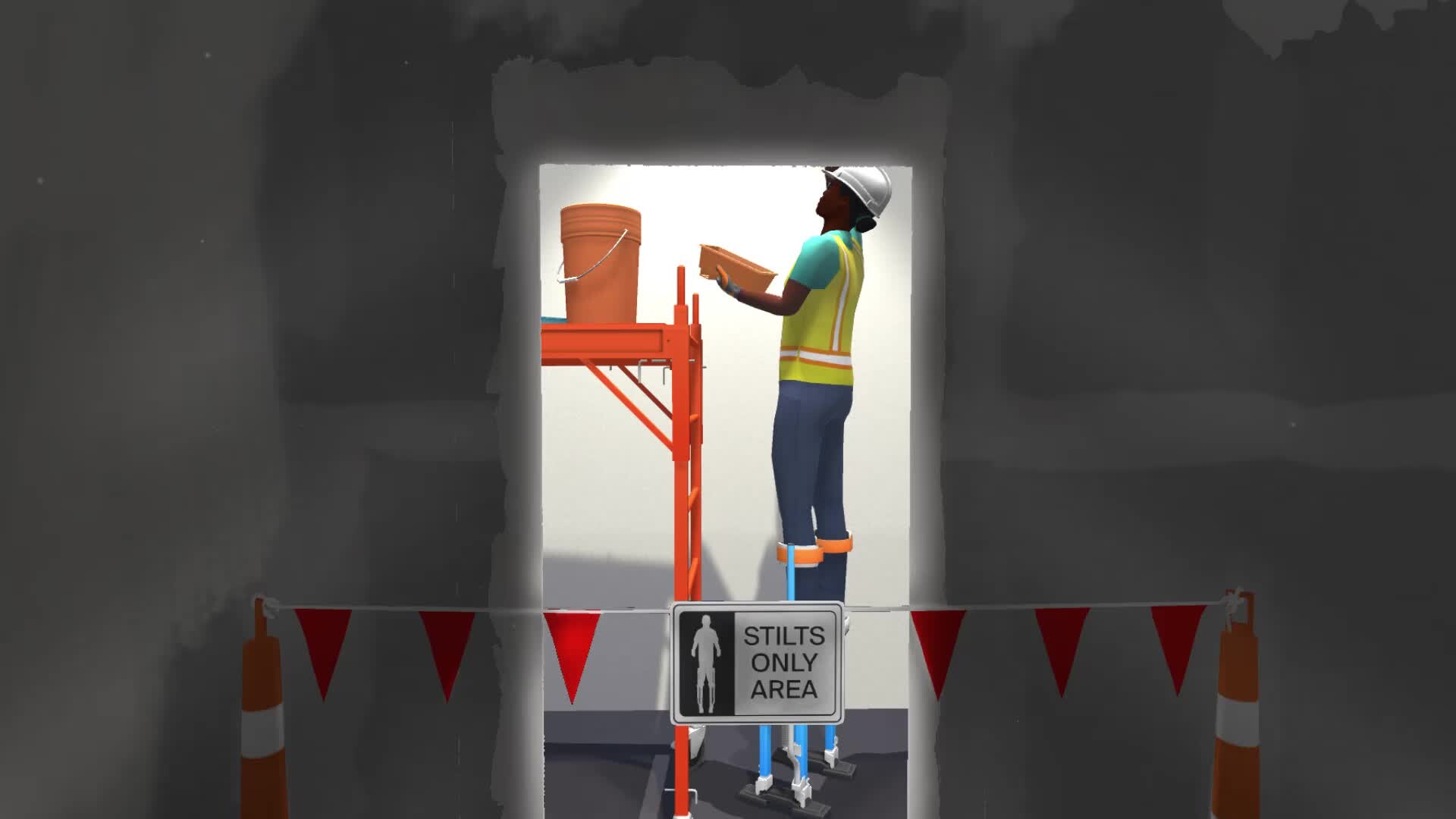 ArtStation - Marketing Animation Stilts Safety