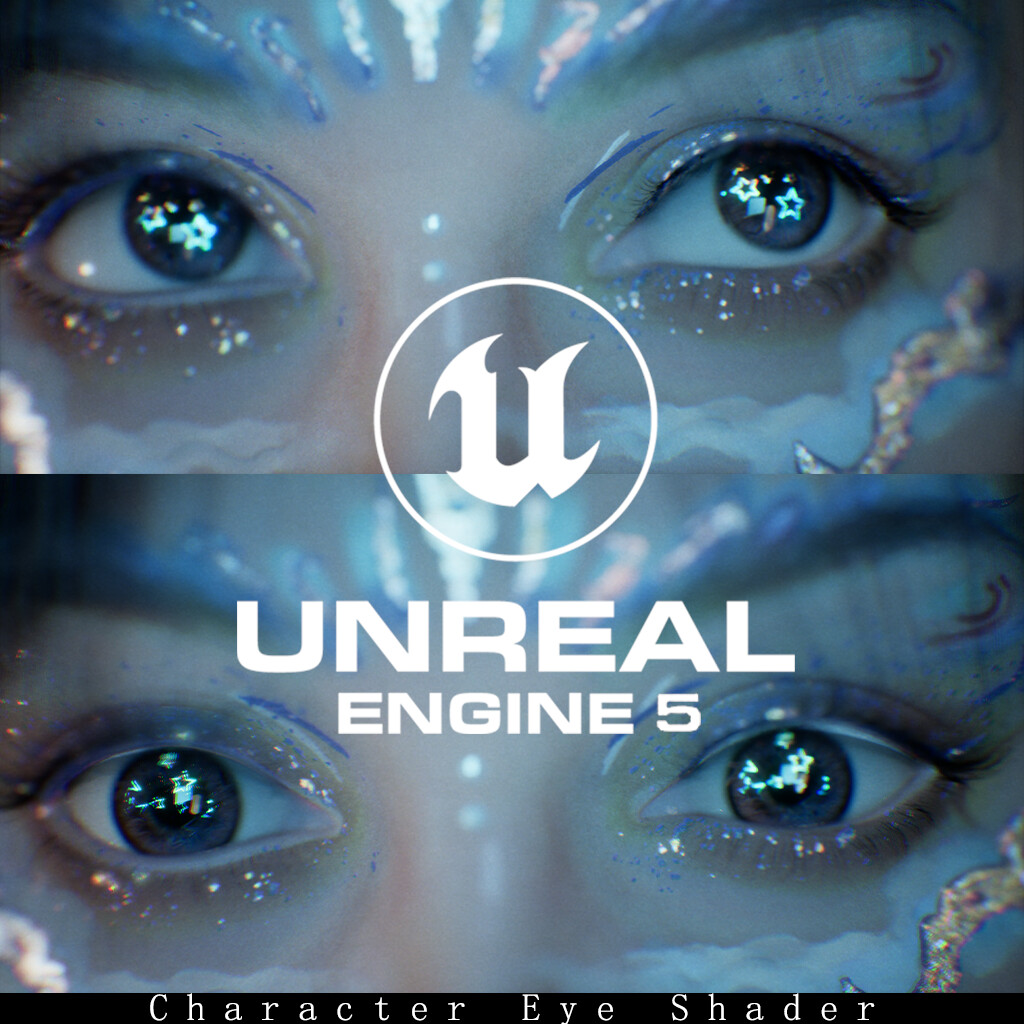 ArtStation - “UE5”｜【Character Eye Shader】｜COCMS