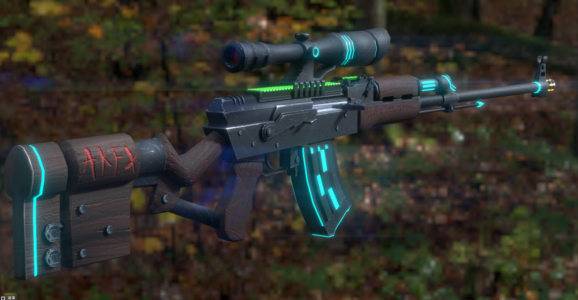 ArtStation - 之前的作品AK改造