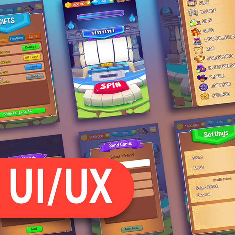 ArtStation - WizCoin UserInterface