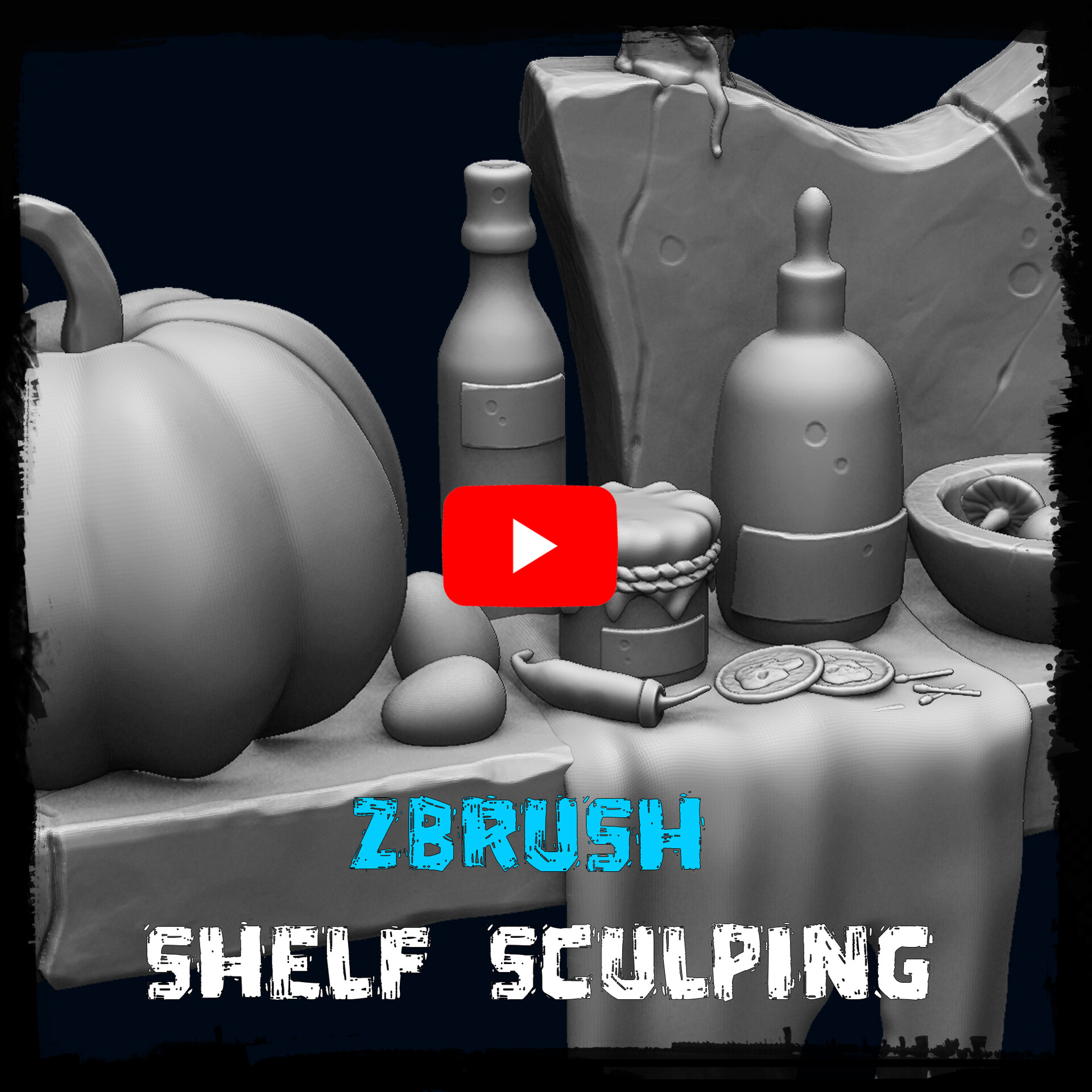 ArtStation - Zbrush Shelf Sculpting