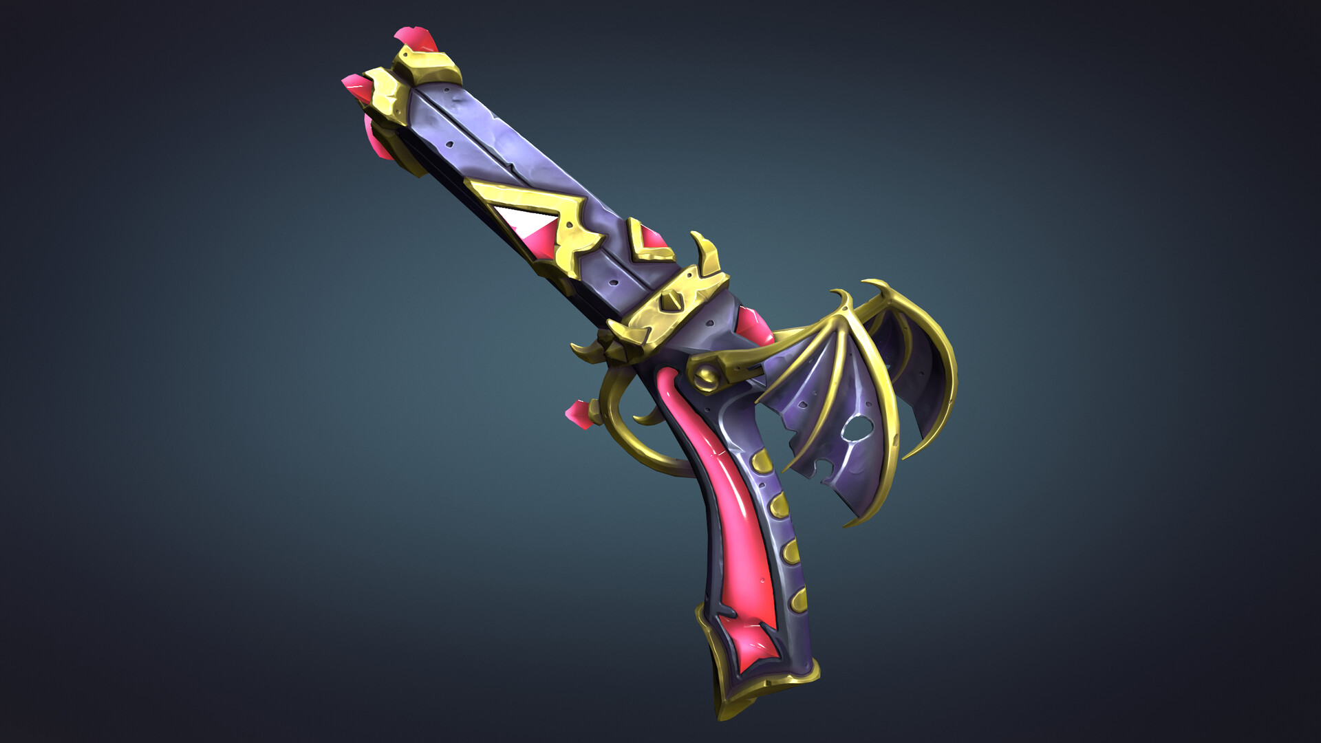 ArtStation - Vampire pistol