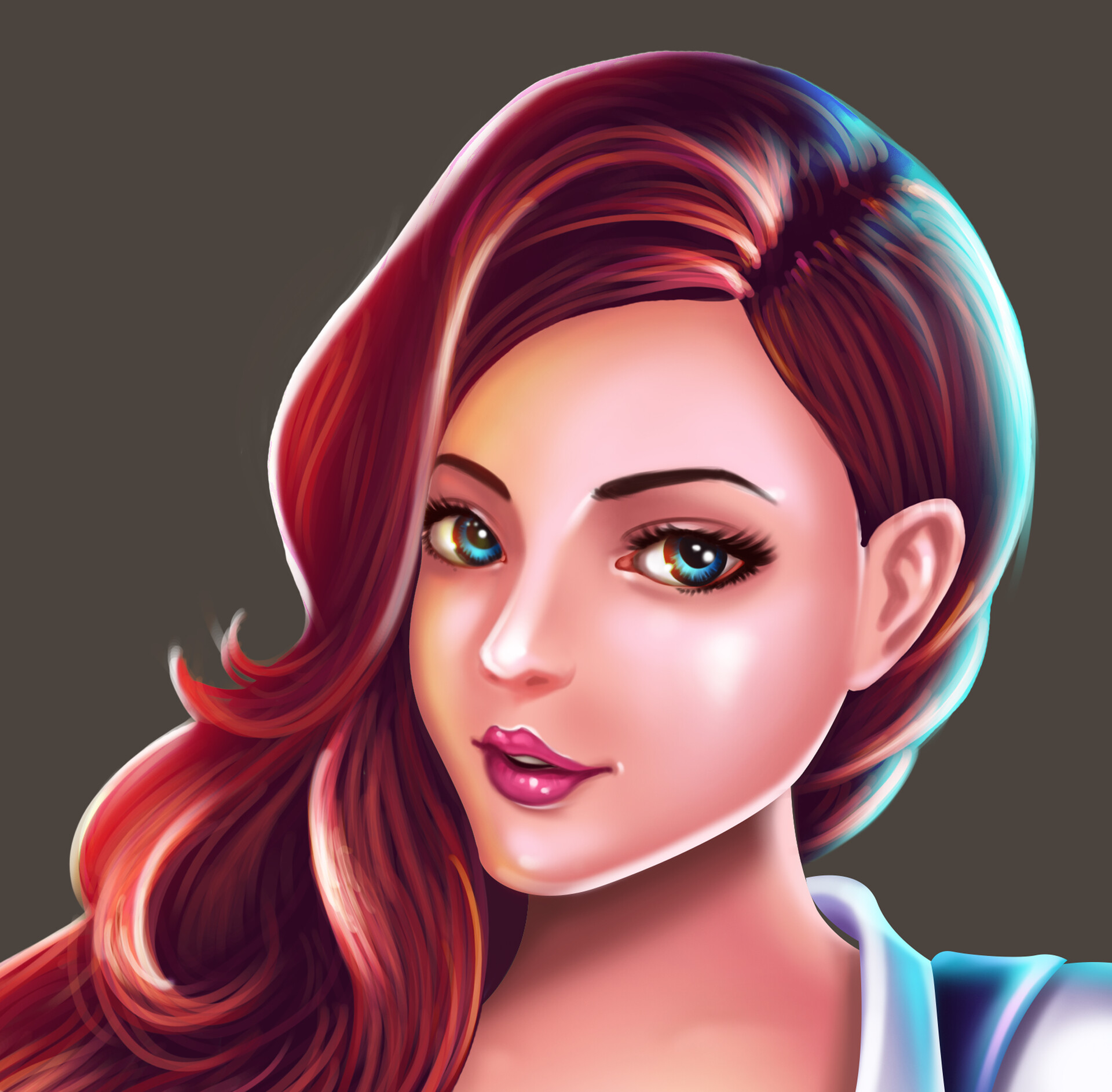 ArtStation - Casino Girl models for Slots game