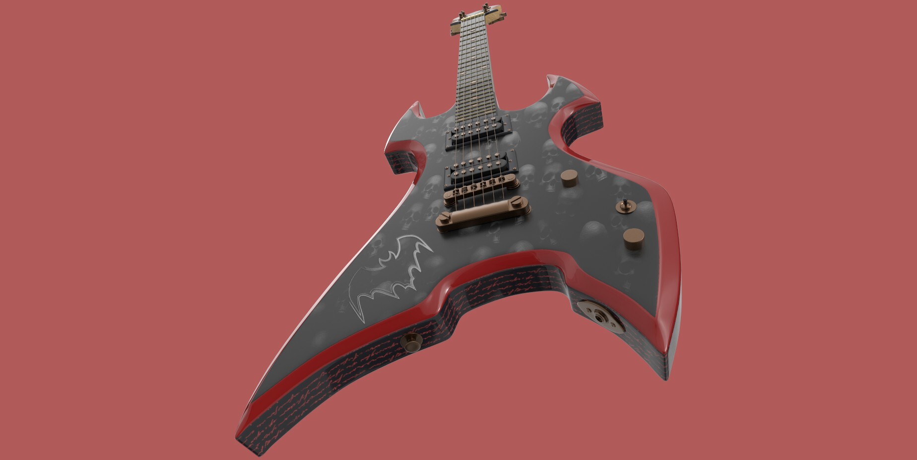 ArtStation - Vampire Electric Guitar