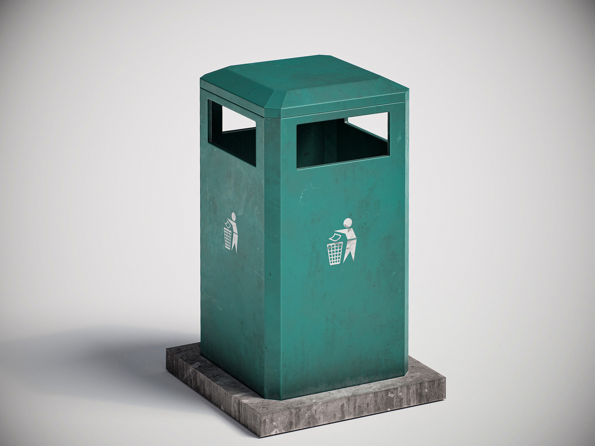 ArtStation - Trash can