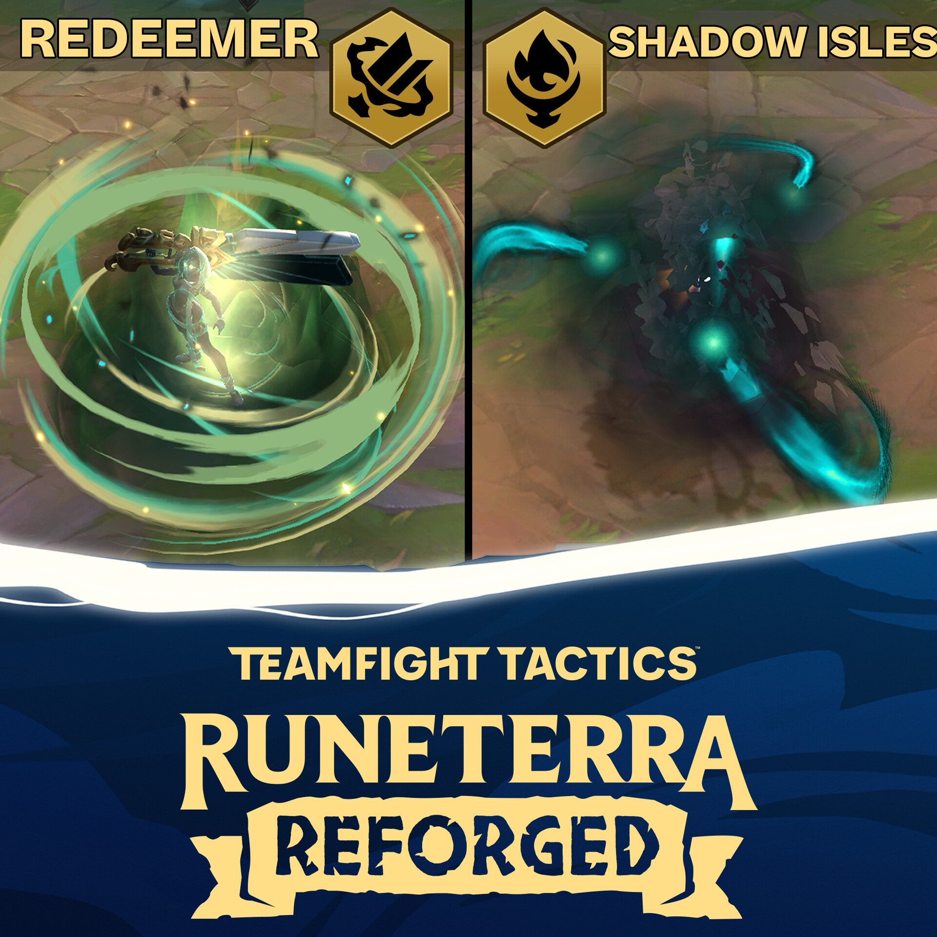 ArtStation - Team Fight Tactics Runeterra Reforged - Redeemer / Shadow ...