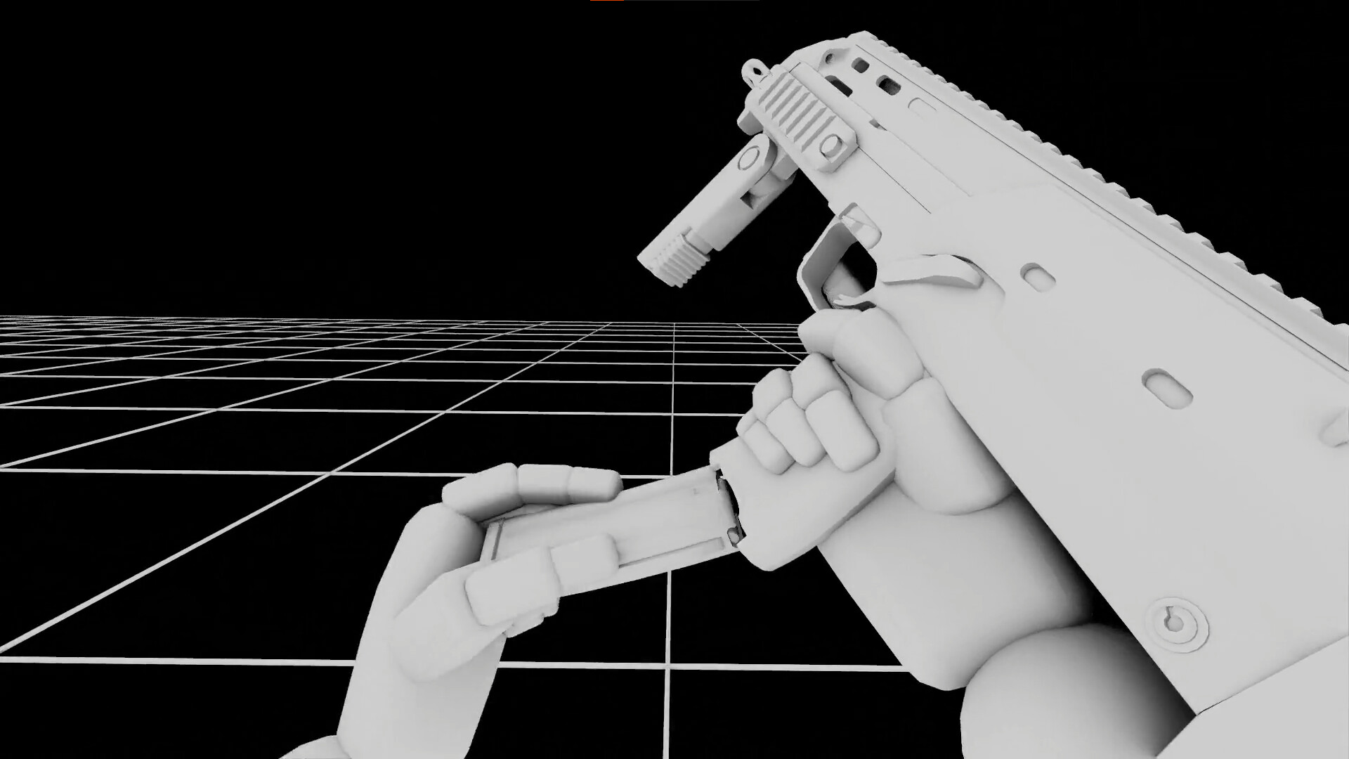 ArtStation - MP7A1 tactical reload