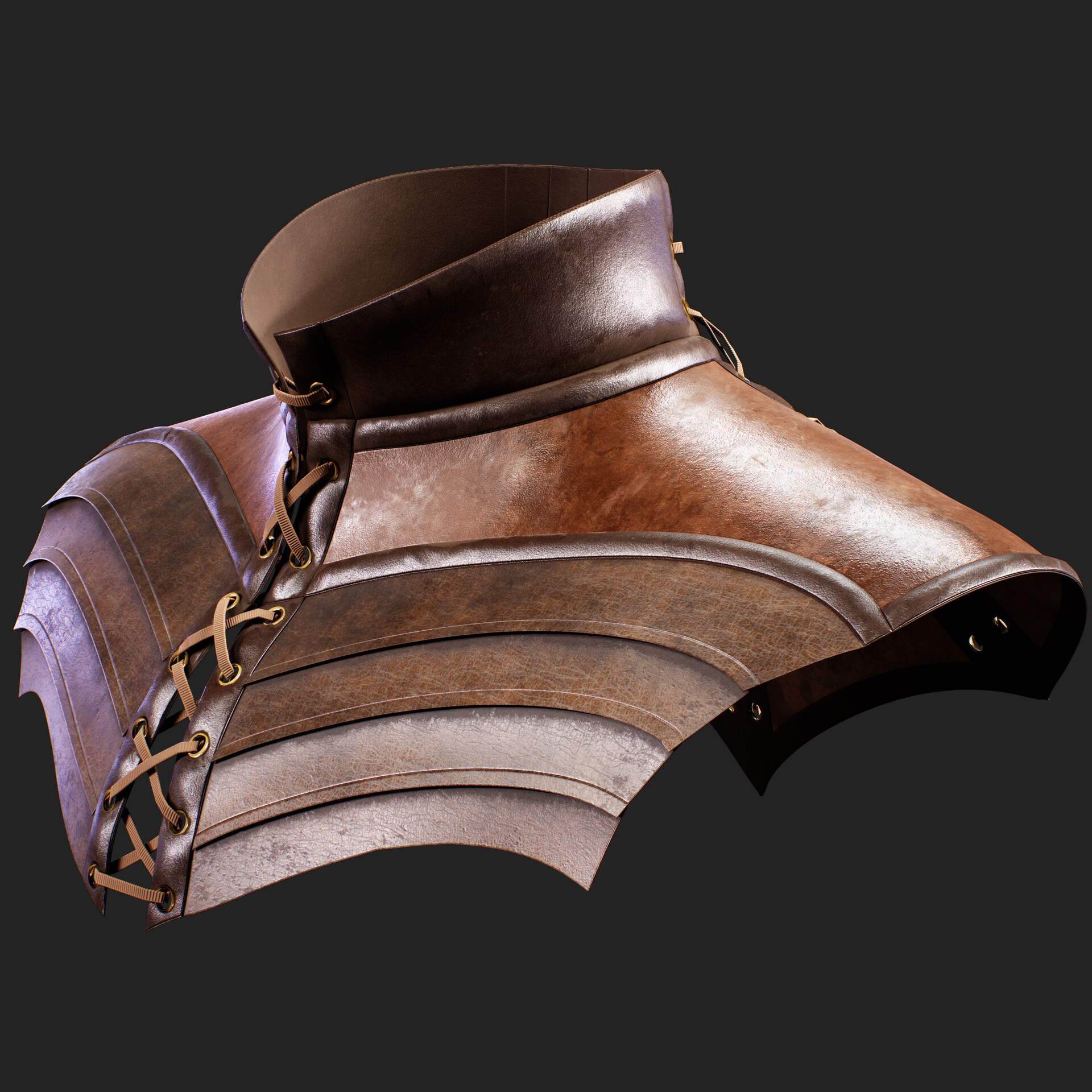 ArtStation - 5 Medieval Gorgets/Marvelous Designer (ZPRJ + FBX + OBJ)