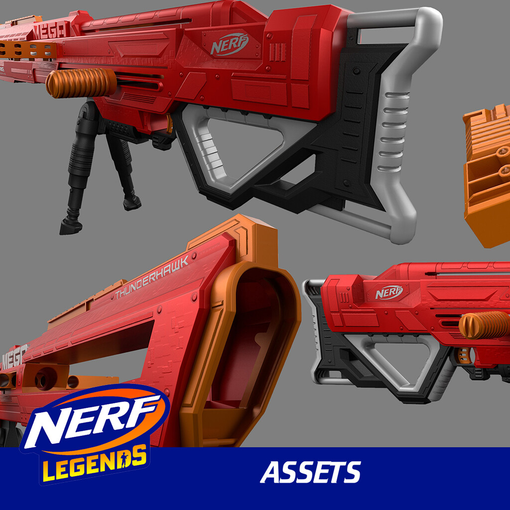 ArtStation - Nerf legends assets