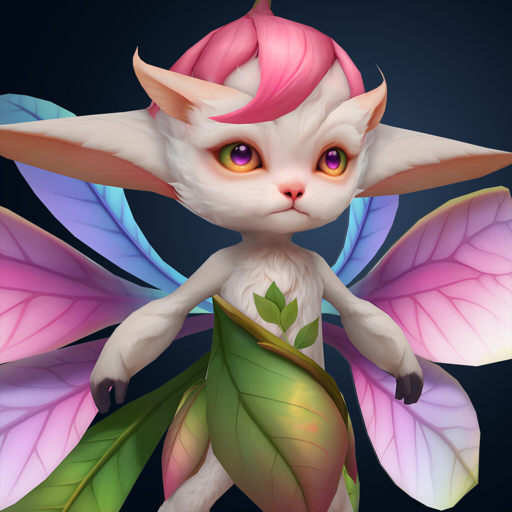 ArtStation - Flower Pixie