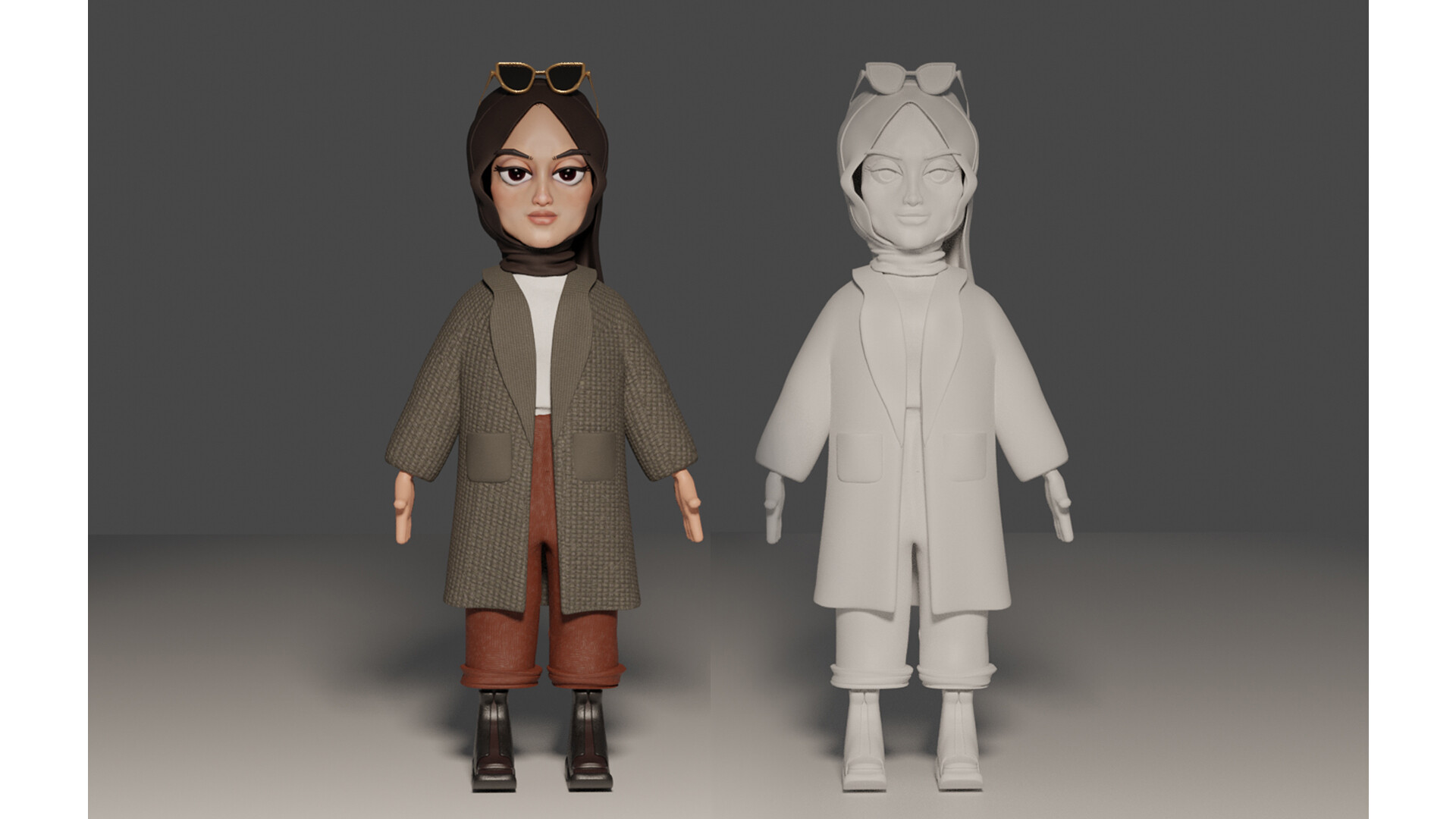 ArtStation - 3D Stylized Personal Character