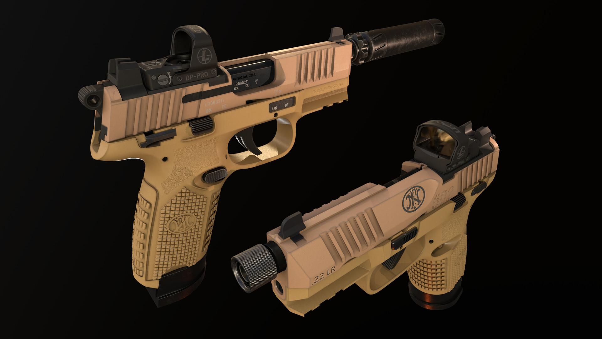 ArtStation - FN-502 Tactical
