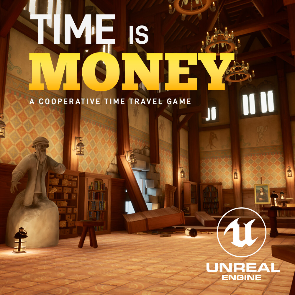 ArtStation - Time is Money - Level Art & Lighting