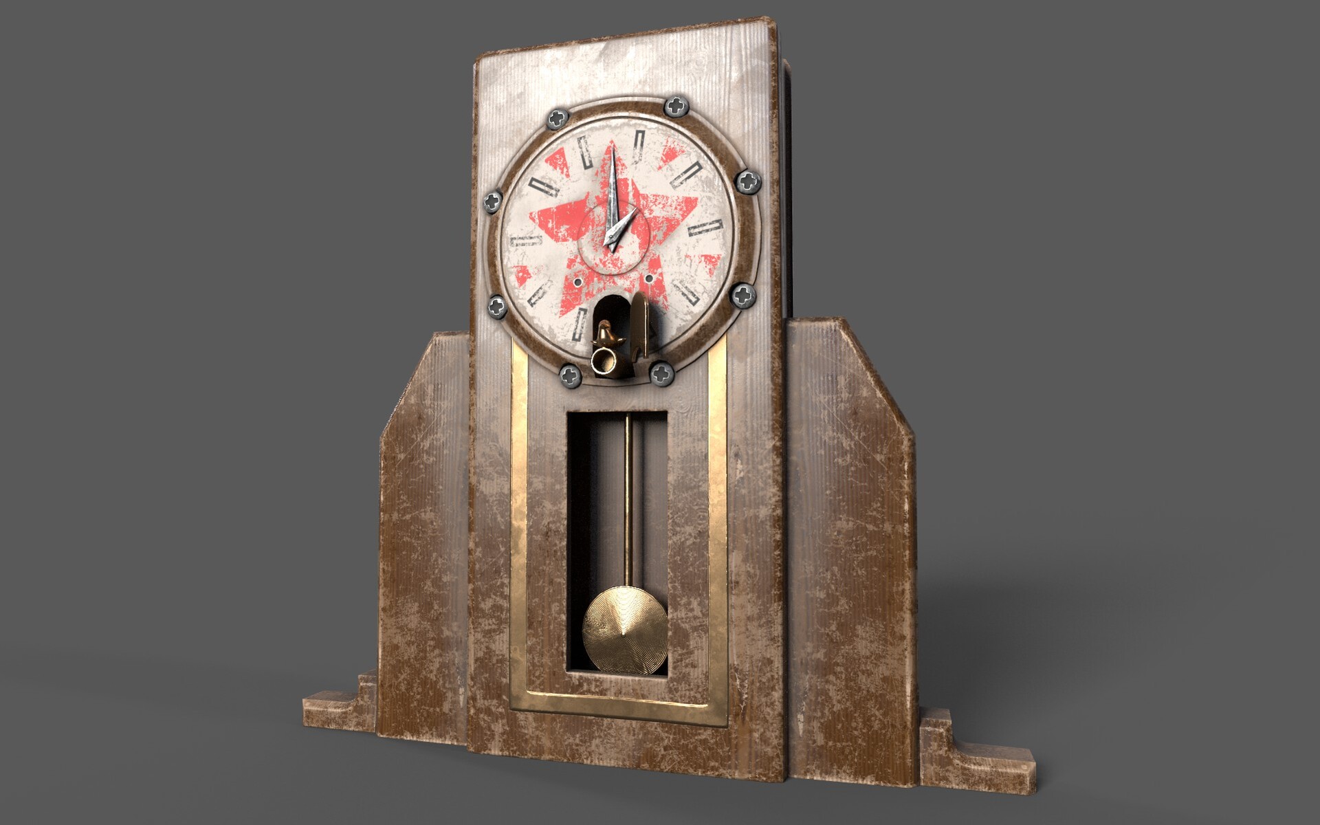 ArtStation - Antique Old Clock