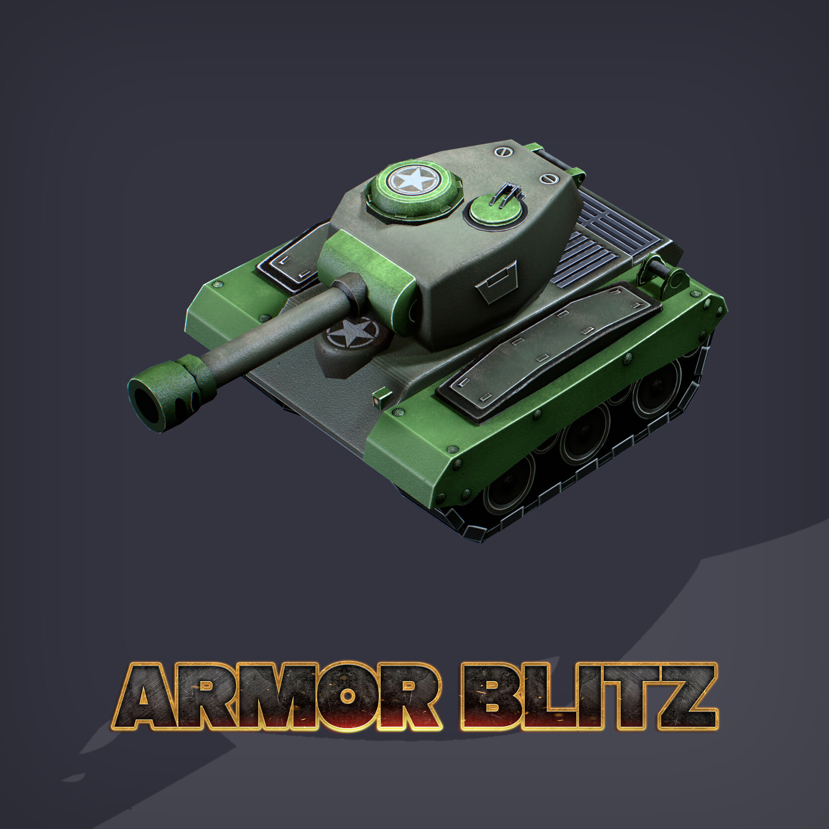 ArtStation - Vehicles - Pershing