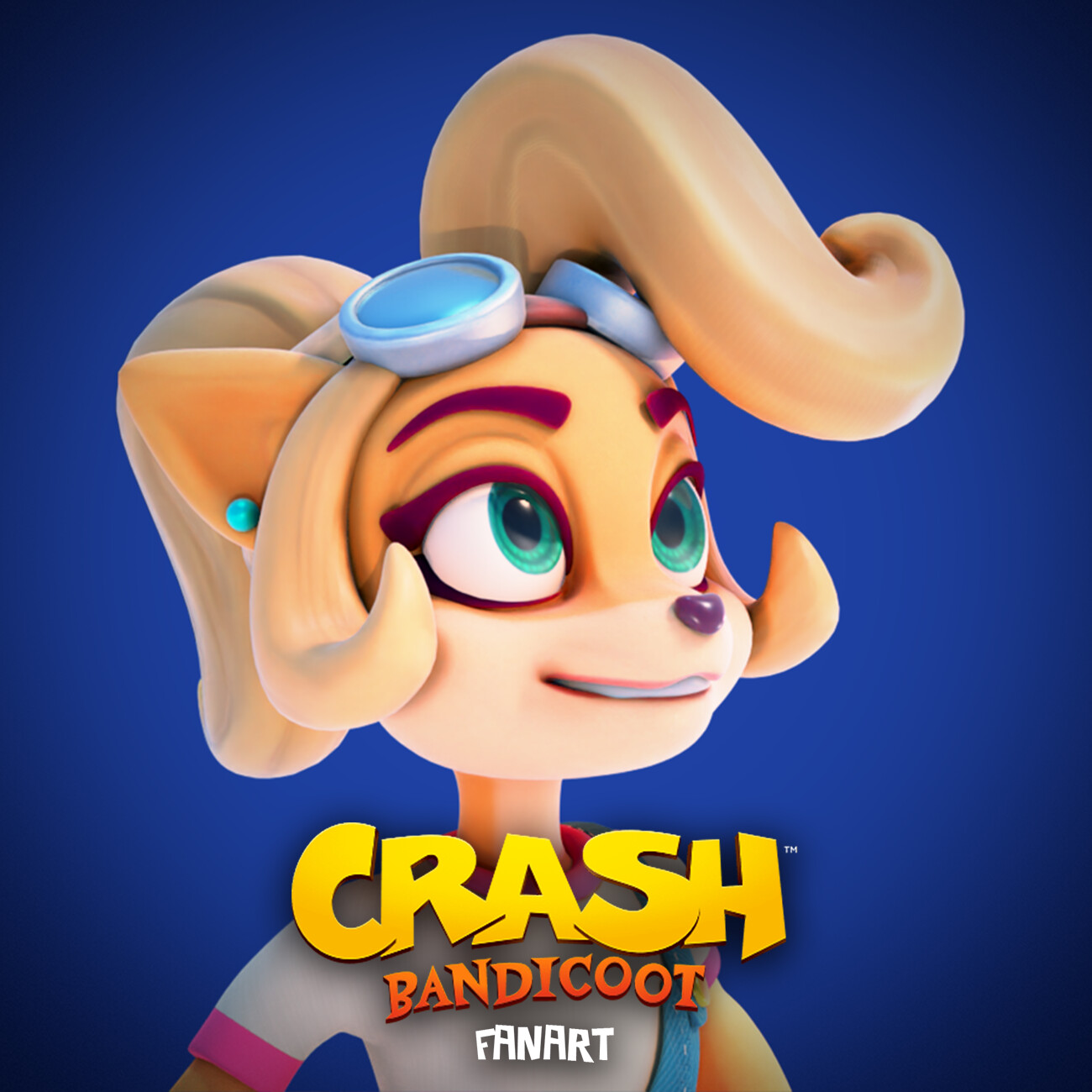 ArtStation - Coco Bandicoot Fanart