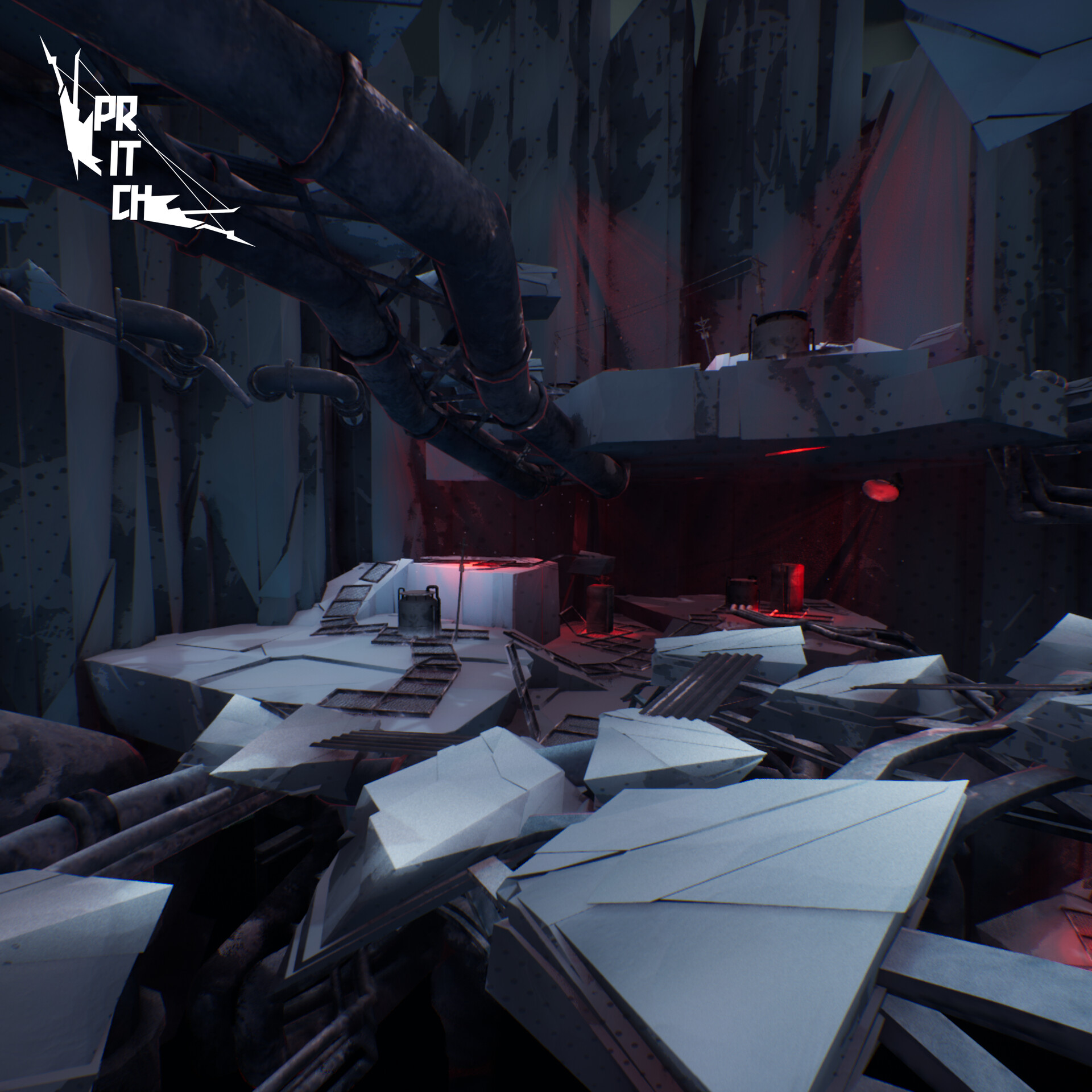 ArtStation - Pritch — Procedural Stylized Environment — Houdini