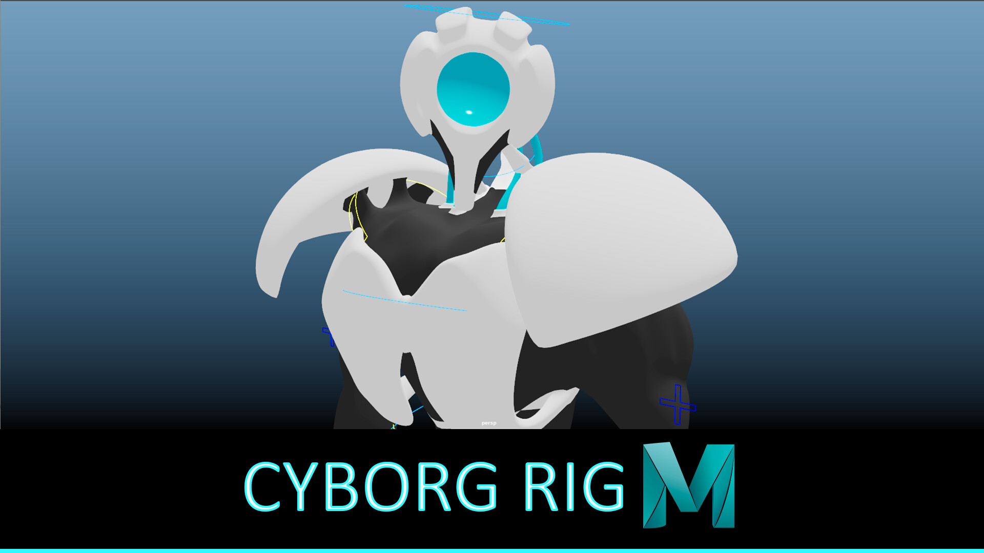 ArtStation - Cyborg rig