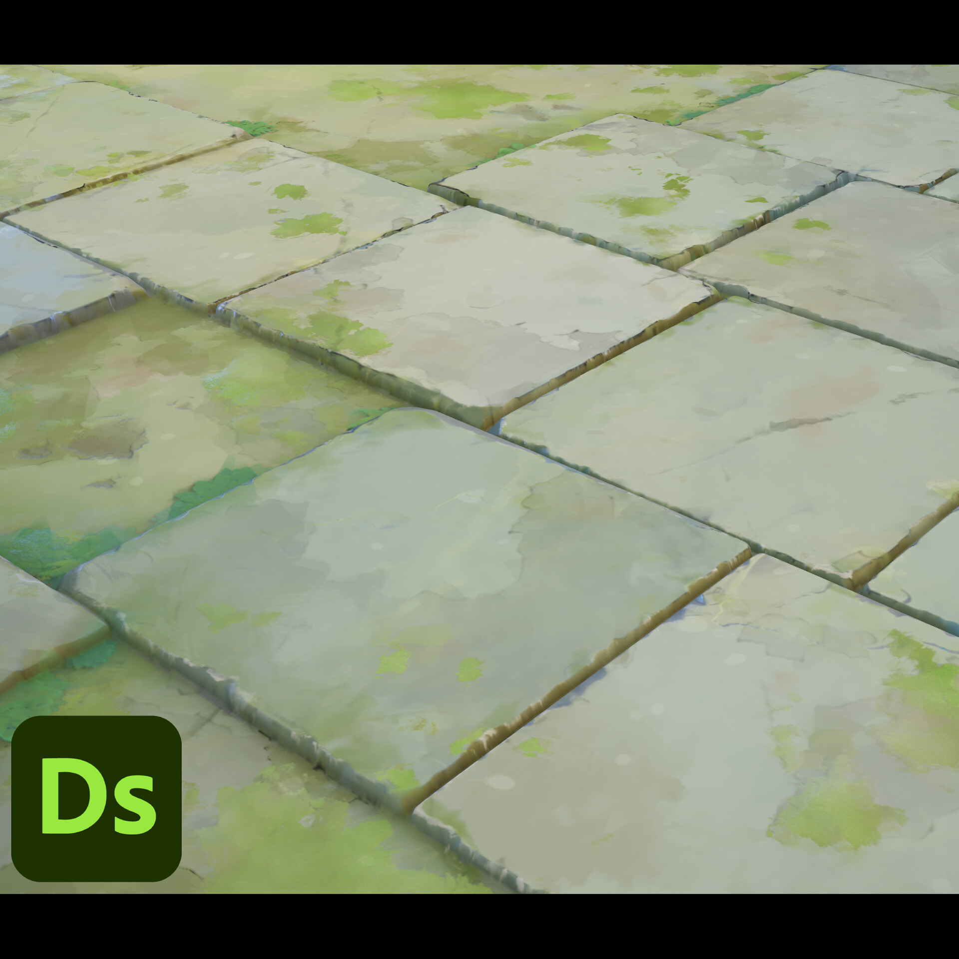 ArtStation - Stylize Floor Tile