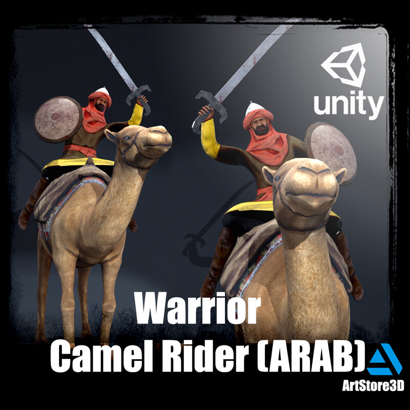 ArtStation - Warrior Camel Rider (Arab) Download