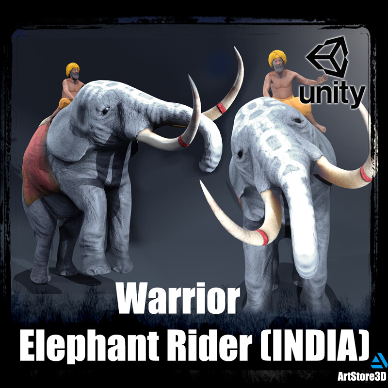 ArtStation - Warrior Elephant Rider (India) Download