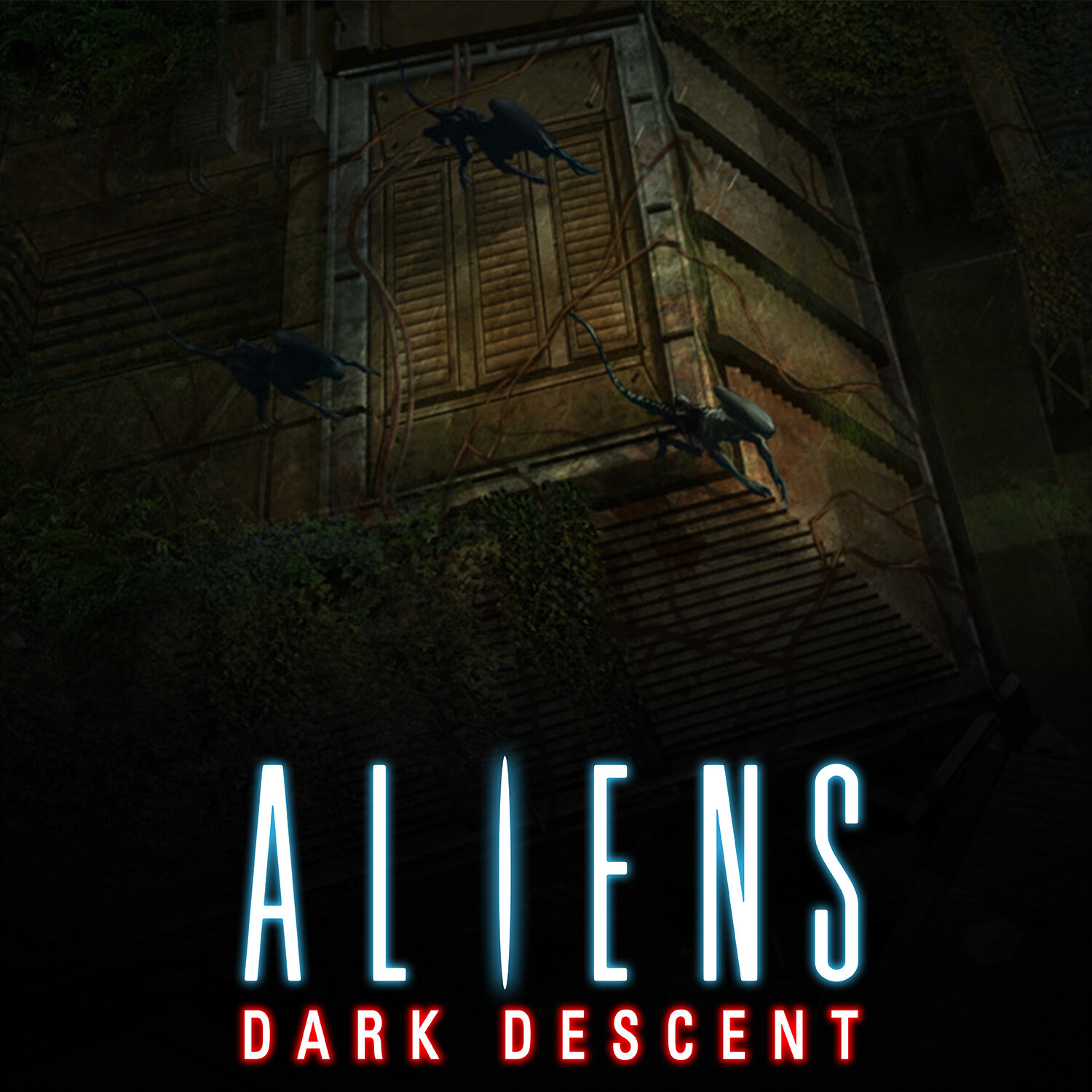 ArtStation - Aliens dark descent Colony Environment Concept Art