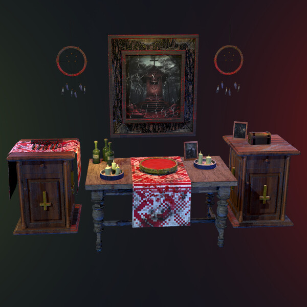 ArtStation - Witch Altar