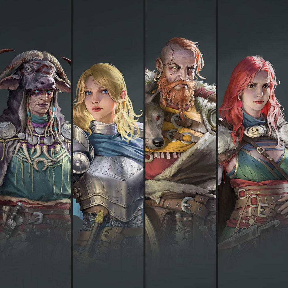 ArtStation - warriors