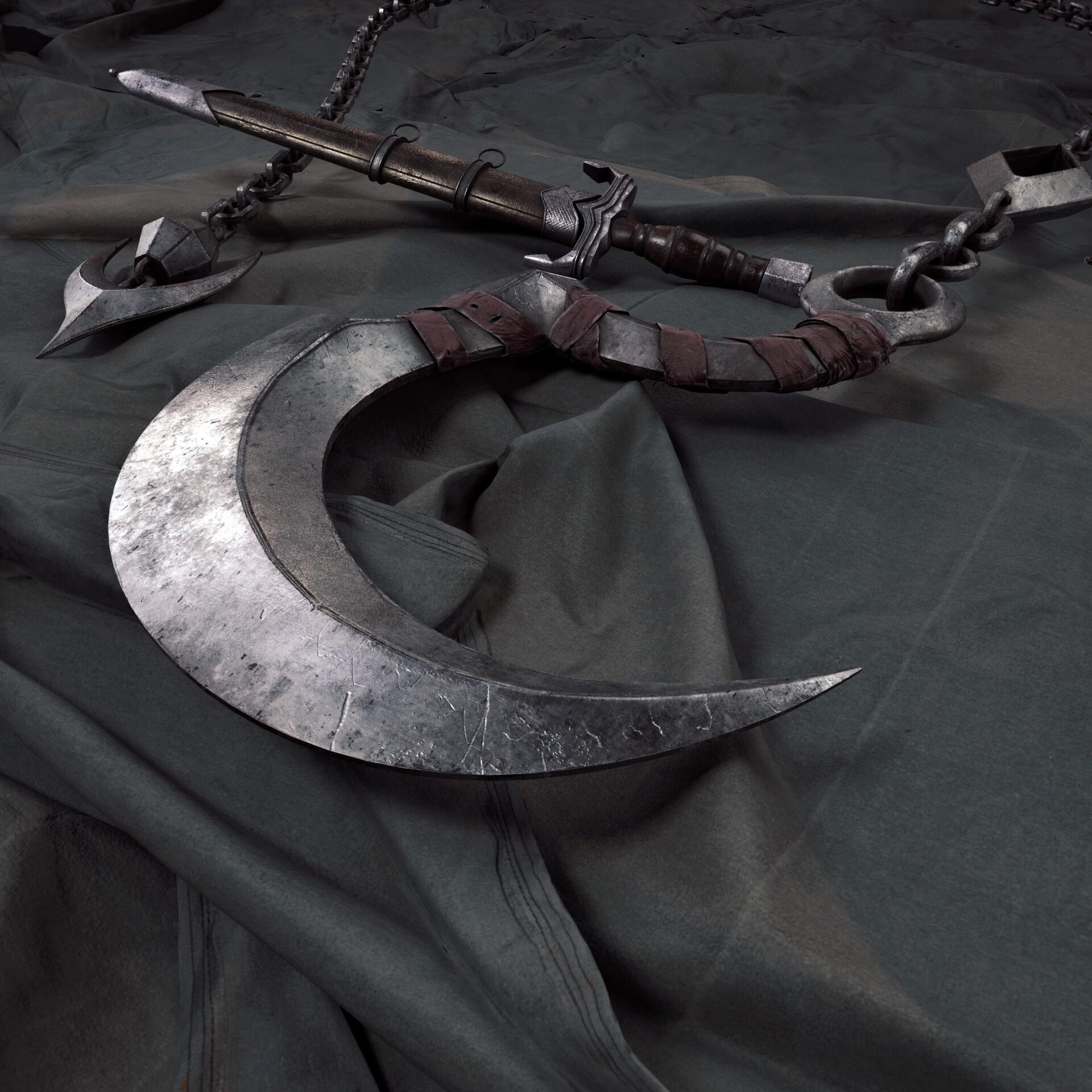 ArtStation - Pirate Themed Weapons Modeling